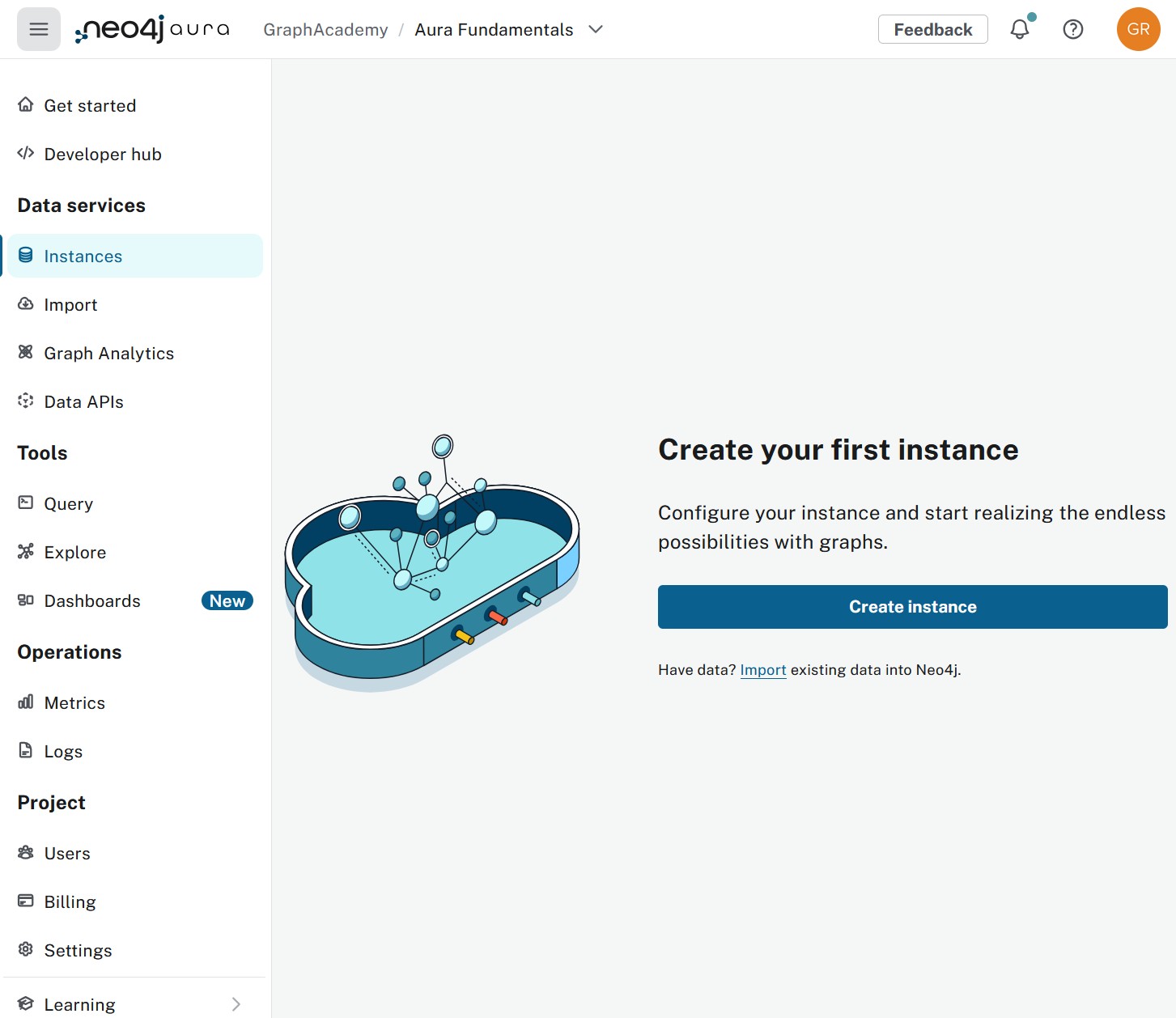 Exploring the Aura Console | GraphAcademy